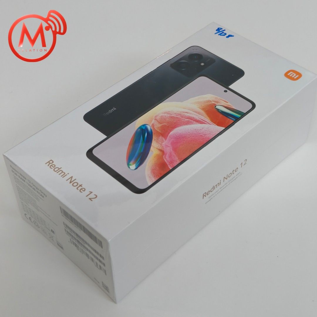 Redmi Note 12 Matte Black 128GB, Mobile Phones & Gadgets, Mobile Phones ...