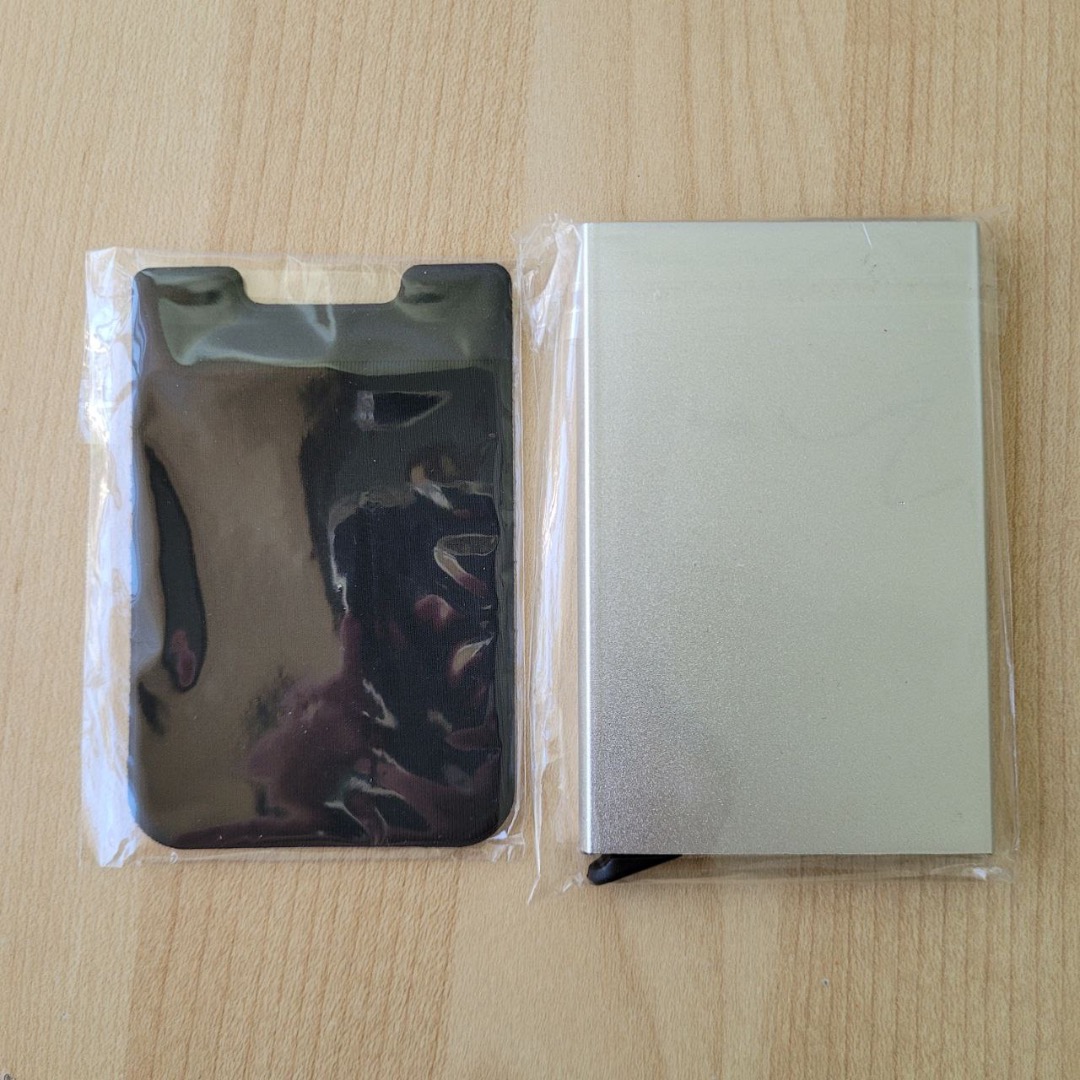 RFID Card Wallet with Coin and Notes Pouch, Men's Fashion, Watches ...