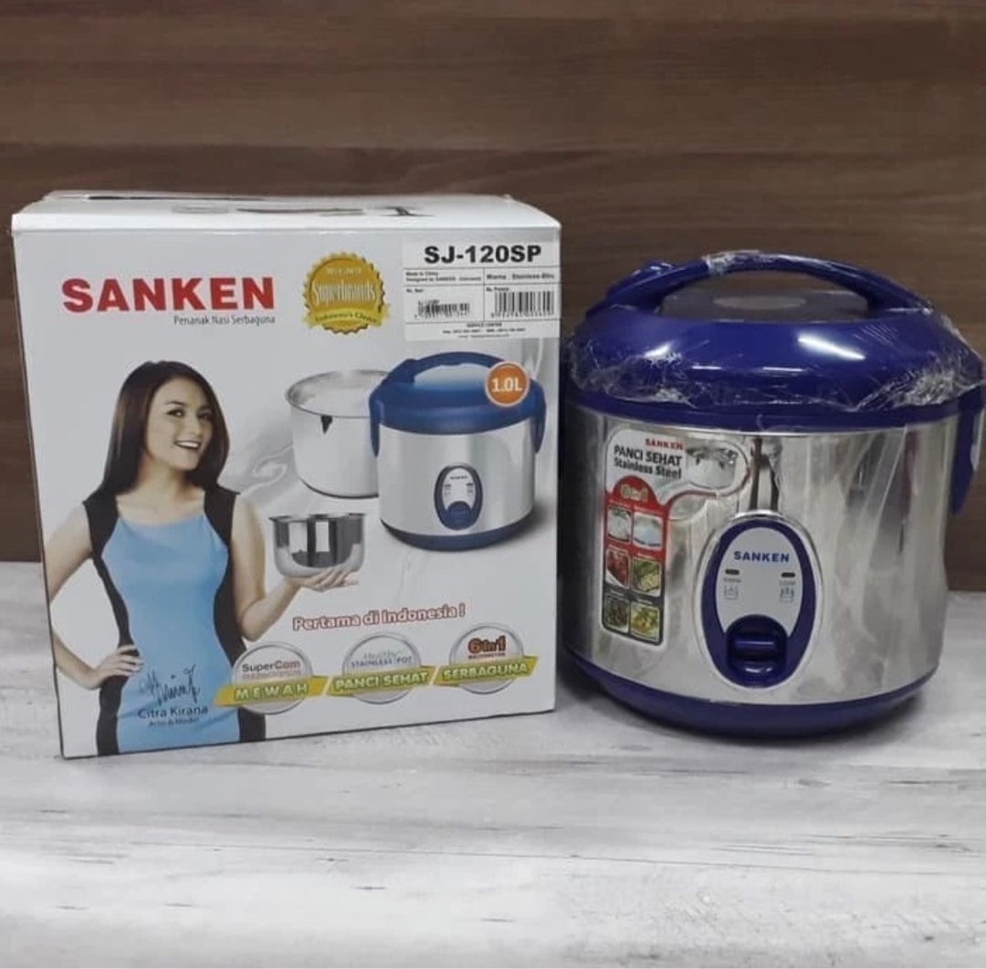 RICE COOKER/ MAGIC COM STAINLEES SANKEN, Kitchen & Appliances di Carousell