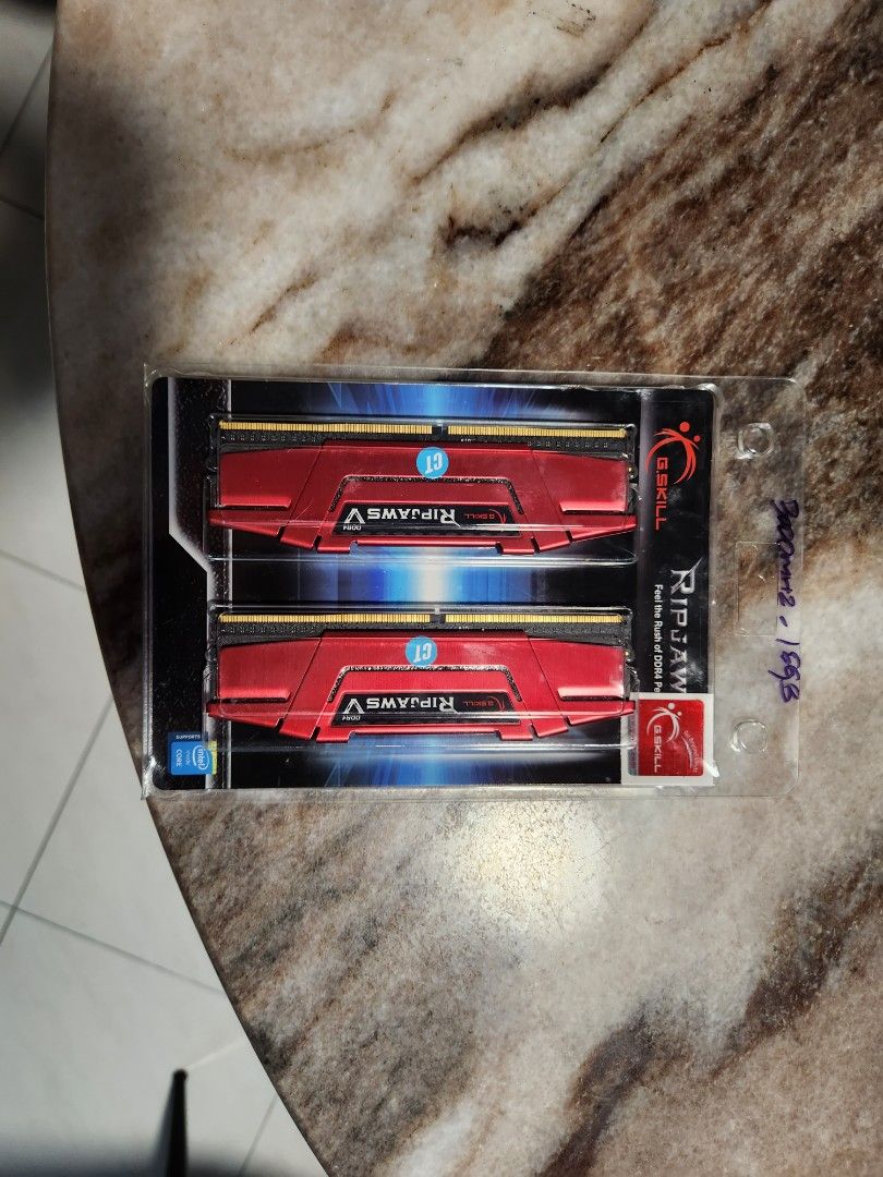 Ripjaws DDR4 8GB x 2 ram 3000mhz, Computers & Tech, Parts & Accessories ...