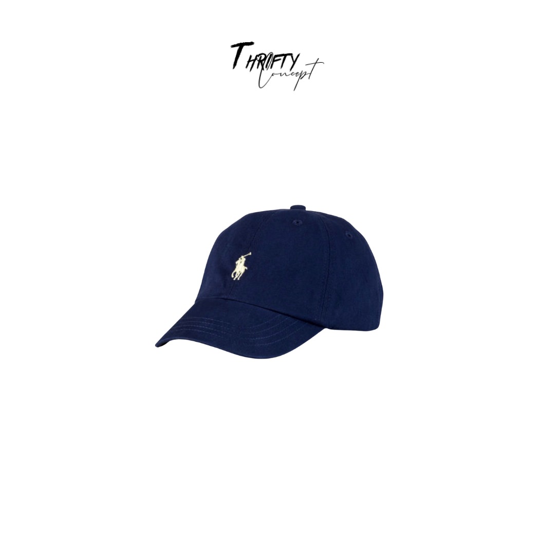 RL POLO Baseball Cap (Navy Blue colorway), Men's Fashion, Watches ...