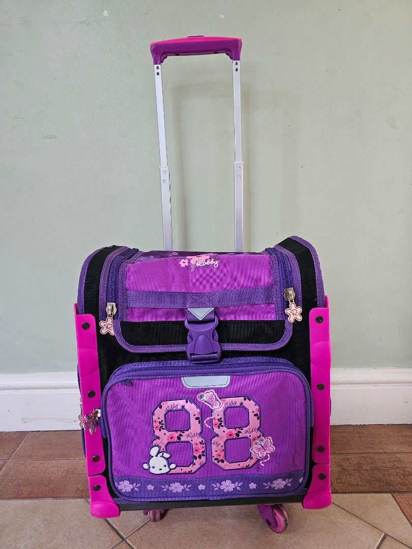 Robby Rabbit Trolley School Bag, Babies & Kids, Going Out, Other Babies ...