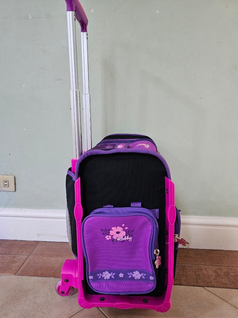 Robby Rabbit Trolley School Bag, Babies & Kids, Going Out, Other Babies ...