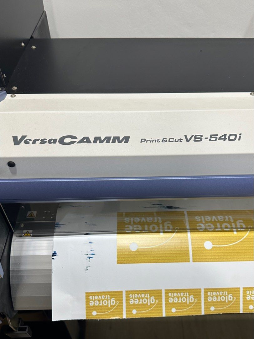 Roland print and cut 540i, Computers & Tech, Office & Business ...