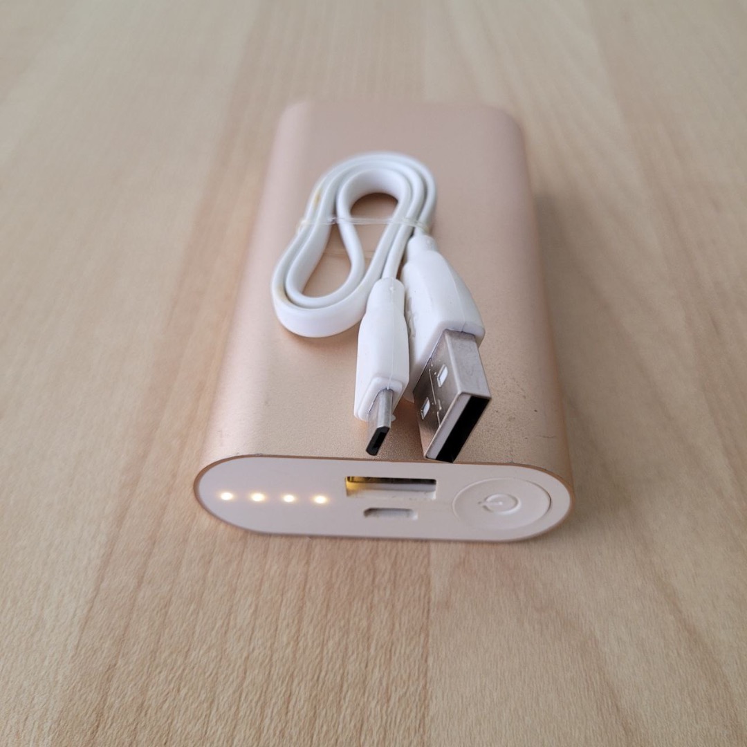 Rose Gold Power Bank ~10000 mAH, Mobile Phones & Gadgets, Mobile ...