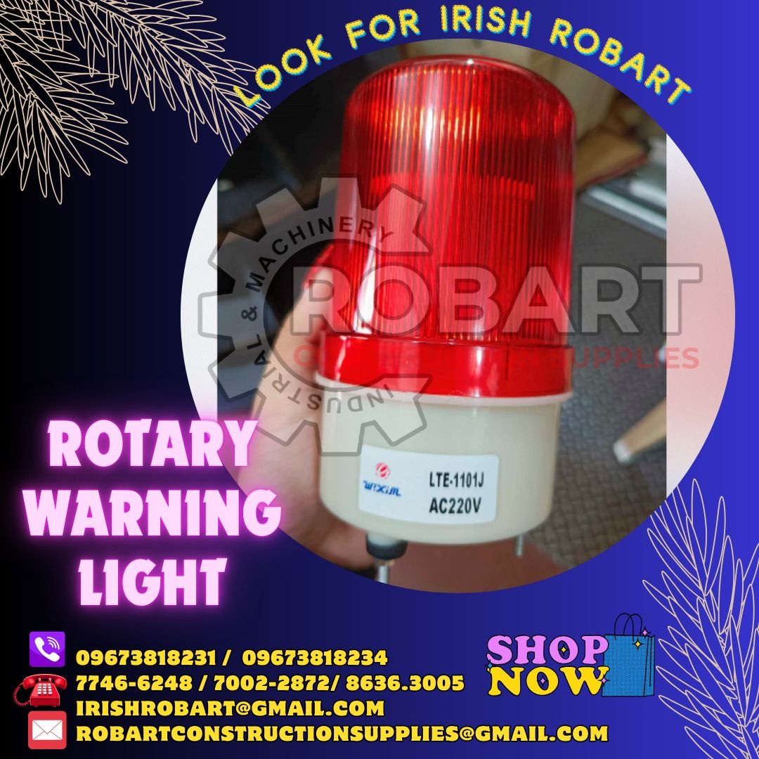 Rotary Warning Light, Commercial & Industrial, Construction Tools ...