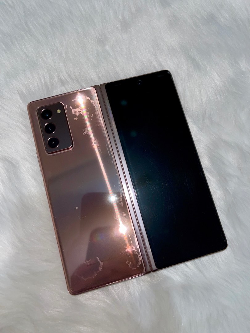 Samsung Galaxy Z Fold 2 5G (256gb) in Mystic Bronze, Mobile Phones ...