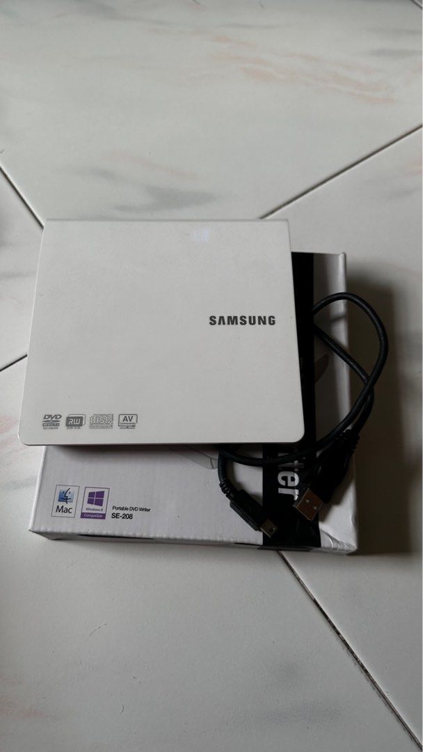 Samsung Portable DVD Reader-Writer, Computers & Tech, Parts ...
