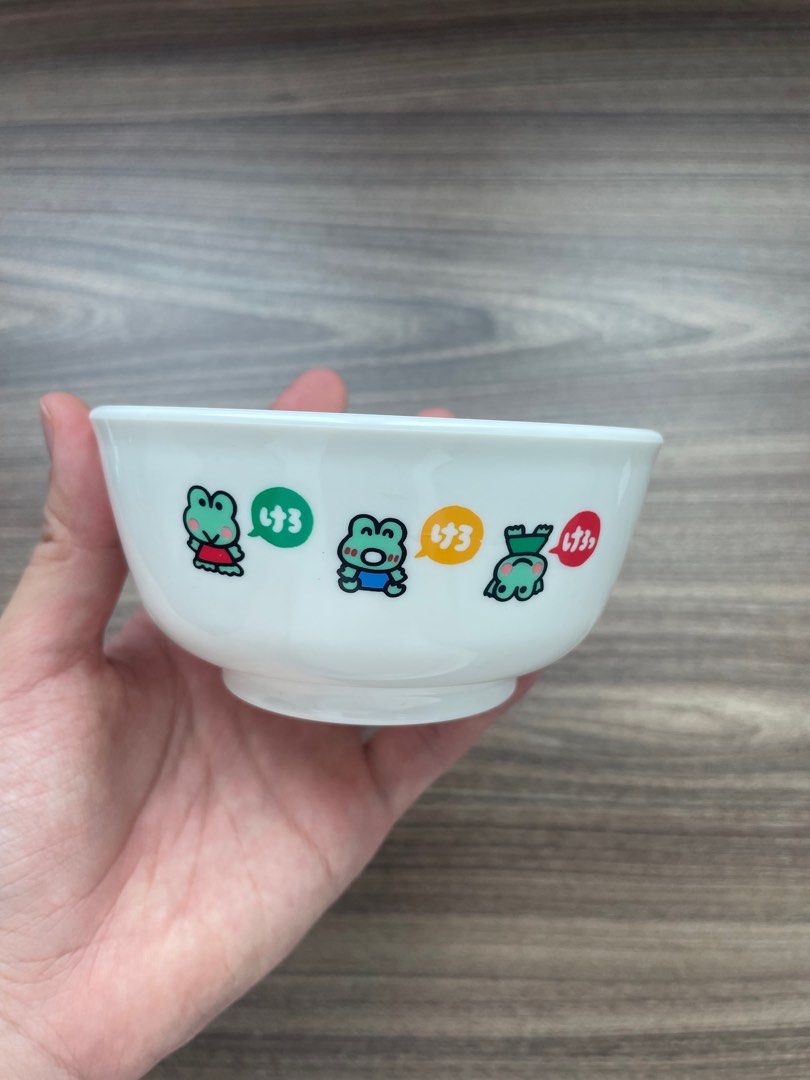 Sanrio original keroppi bowl, made in japan, Furniture & Home Living ...