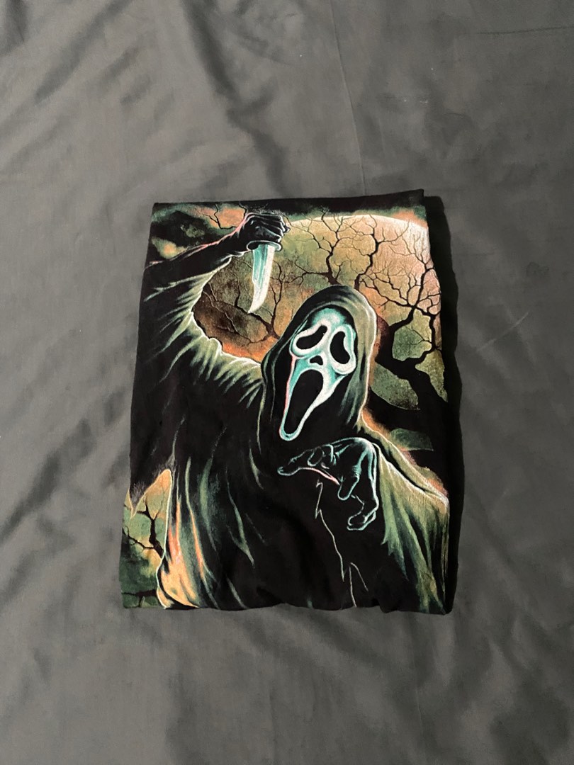 Scream Ghostface Horror, Men's Fashion, Tops & Sets, Tshirts & Polo ...
