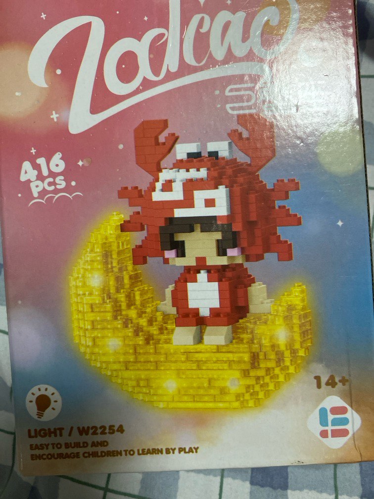 Sealed zodiac lego with light, Hobbies & Toys, Toys & Games on Carousell