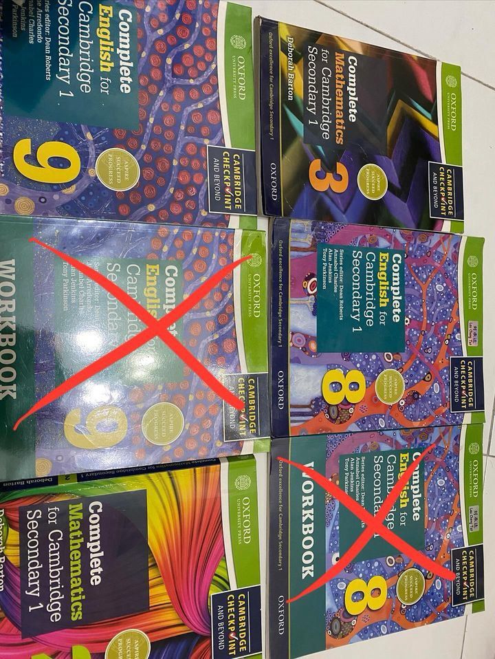 Secondary 1 Oxford Cambridge Complete Mathematics / Cambridge Oxford ...