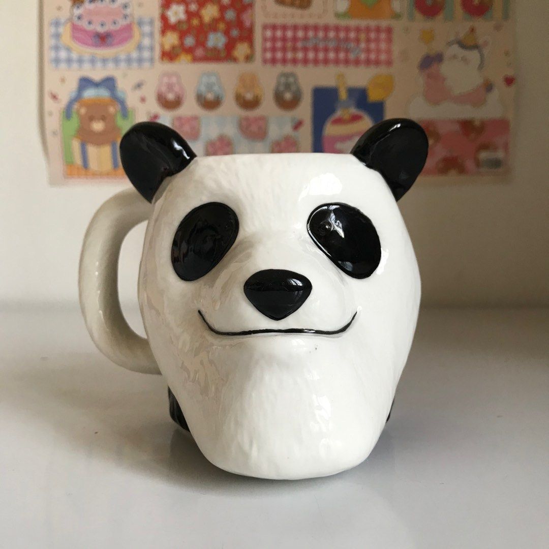Shakurel Planet Panda Mugs, Furniture & Home Living, Kitchenware ...