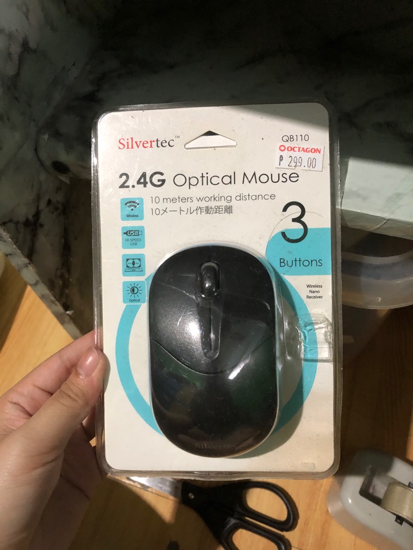 Silvertech Wireless Mouse, Looking For on Carousell