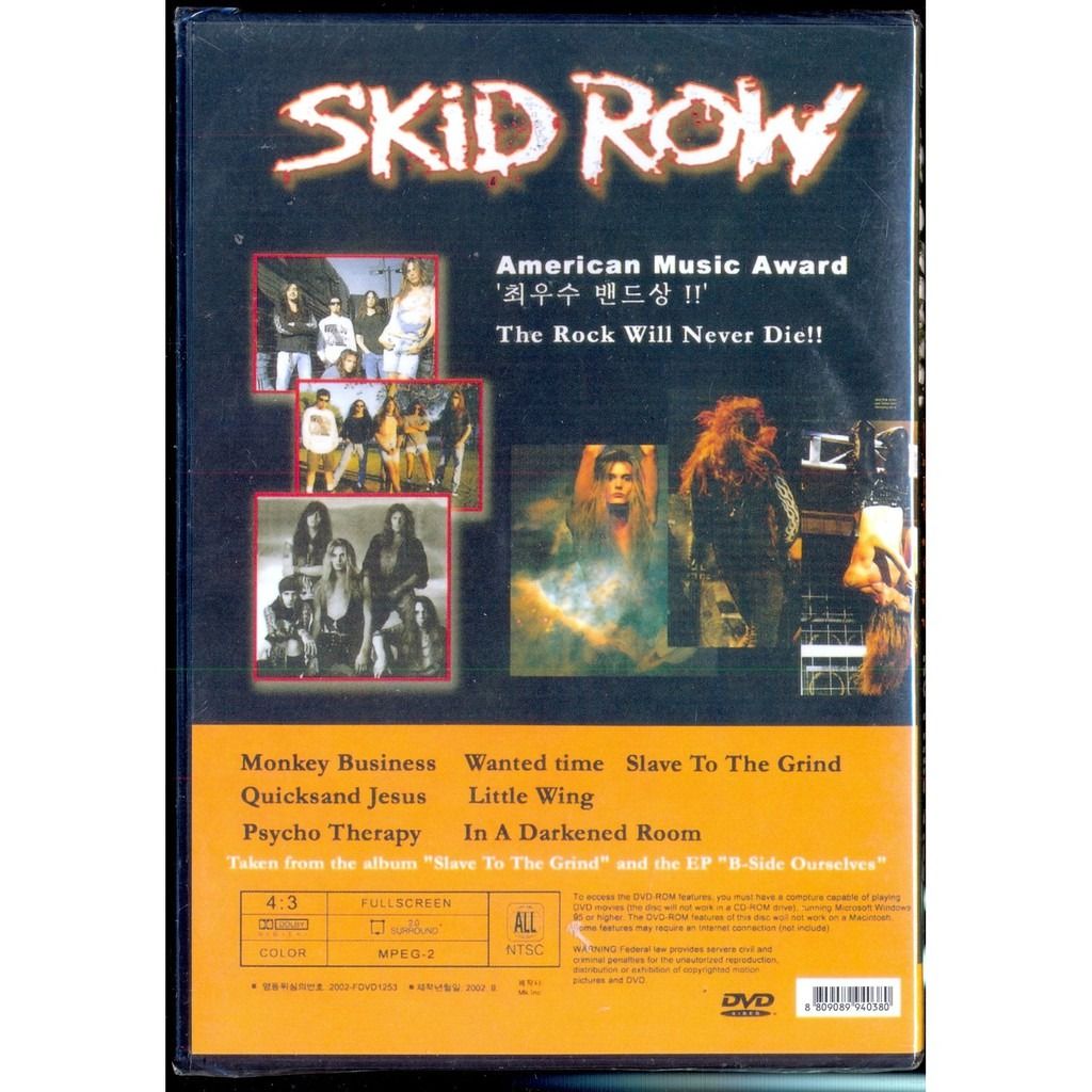 Skid Row No Frills Video [ DVD ], Hobbies & Toys, Music & Media, CDs ...