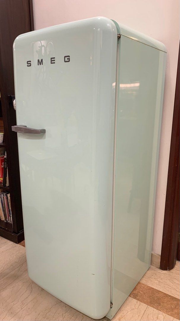 Smeg Fridge Pastel Green 256 L., TV & Home Appliances, Kitchen ...