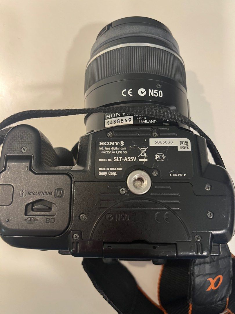 Sony A-55V with Sony SAM 18-55mm f3.5-5.6, Photography, Cameras on ...