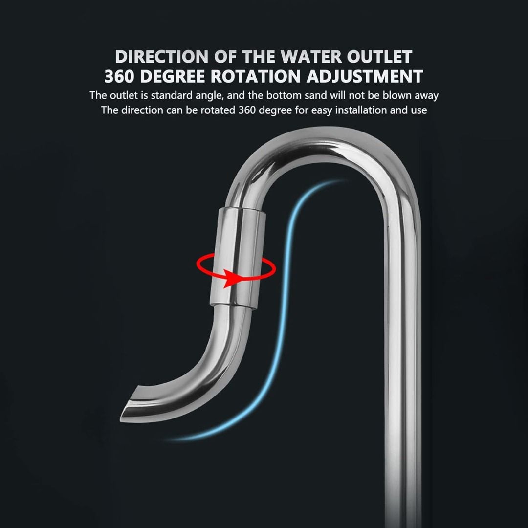 Stainless Steel water inlet outlet pipe with surface skimmer adjustable ...