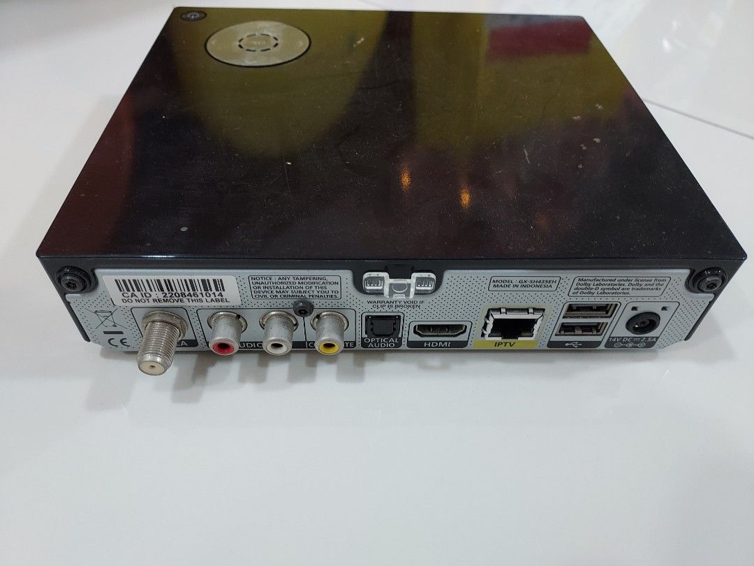 Starhub IPTV settop box Samsung GX-SH435EH, TV & Home Appliances, TV ...