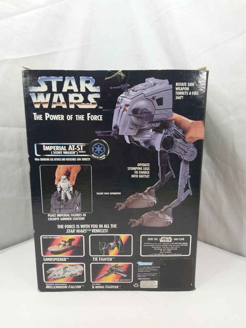 starwars 3.75 scale imperial at-st walker kenner, Hobbies & Toys, Toys ...