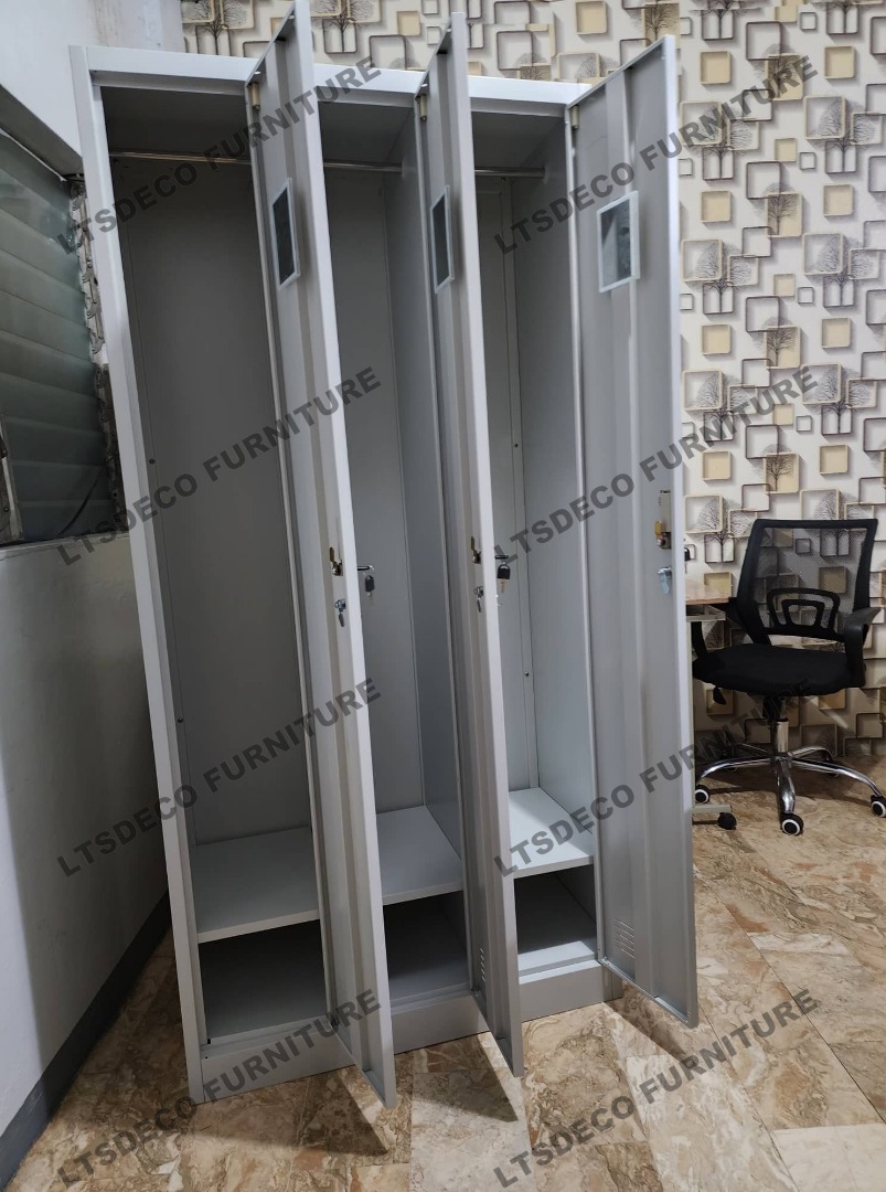 STEEL LOCKER OFFICE FURNITURE AND PARTITION, Furniture & Home Living ...