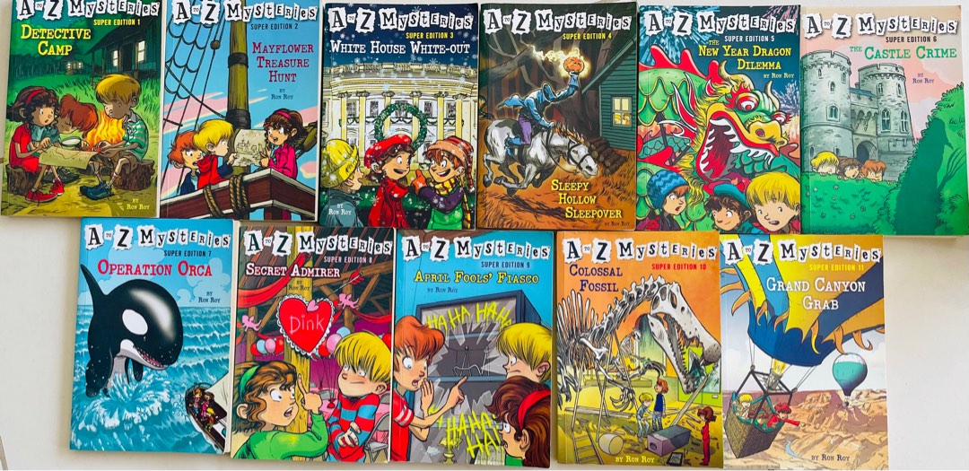 A to Z Mysteries Super Editions, Hobbies & Toys, Books & Magazines ...
