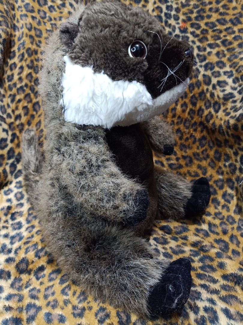 SUPER LARGE REALISTIC OTTER / SEA OTTER PLUSH TOY, Hobbies & Toys, Toys ...