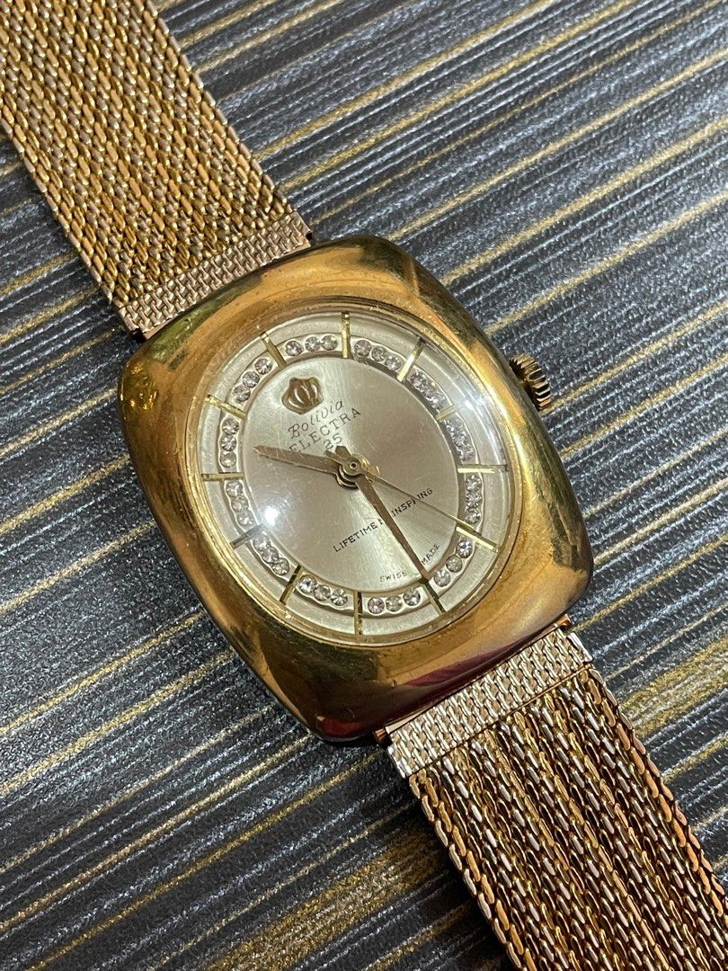 Swiss Bolivia Electra Handwind Vintage, Luxury, Watches on Carousell