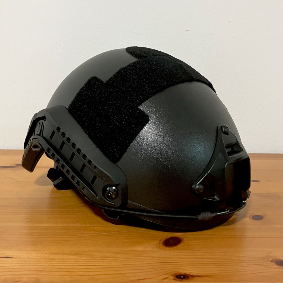 Tactical FAST Non Ballistic Helmet EDC Cosplay Black, Hobbies & Toys ...