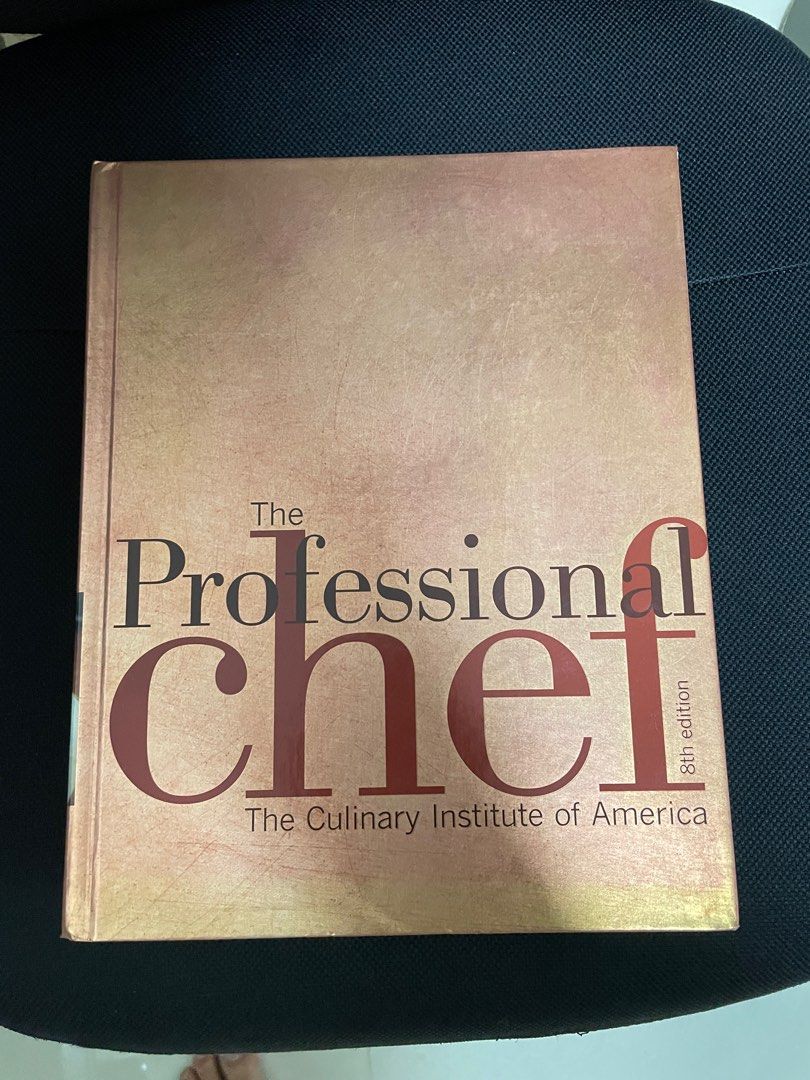 The Professional Chef by CIA, Hobbies & Toys, Books & Magazines ...