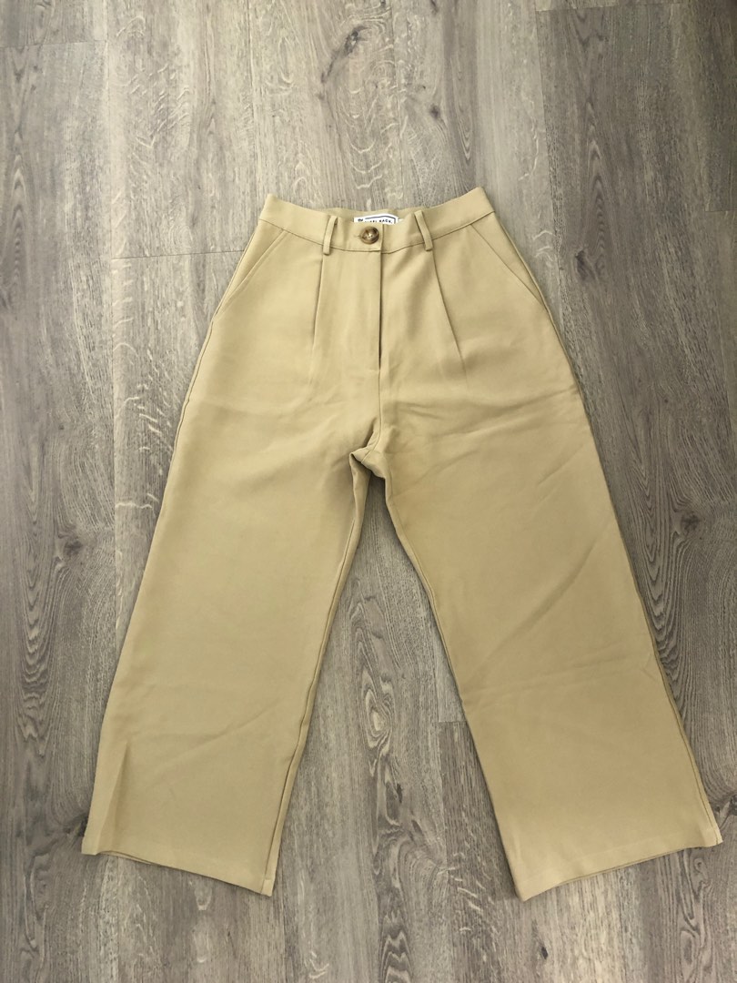 The Tinsel Rack Cameron Pants Pistachio, Women's Fashion, Bottoms ...