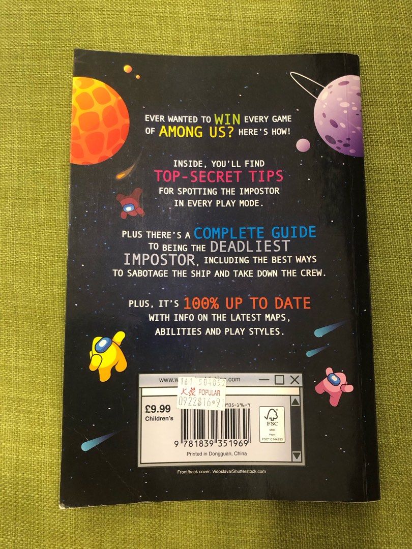 The ultimate guide to Among Us, Hobbies & Toys, Books & Magazines ...