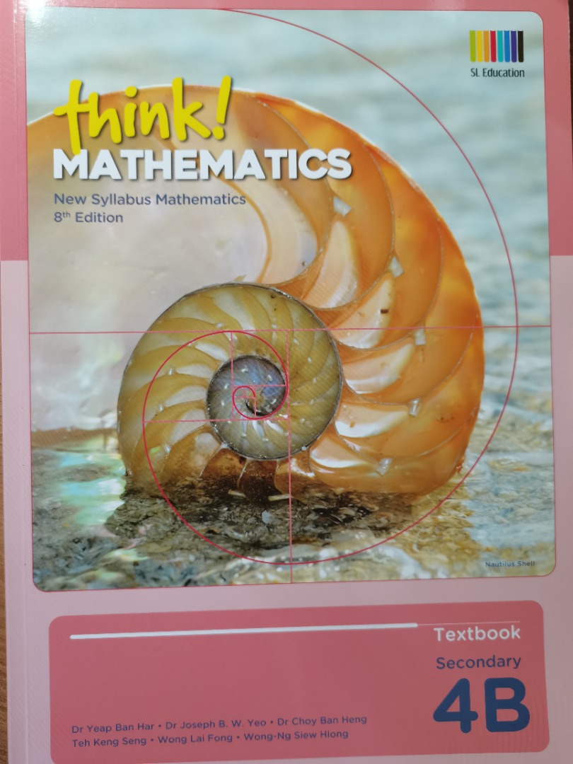think! Mathematics Textbook 4B, Hobbies & Toys, Books & Magazines, Textbooks on Carousell
