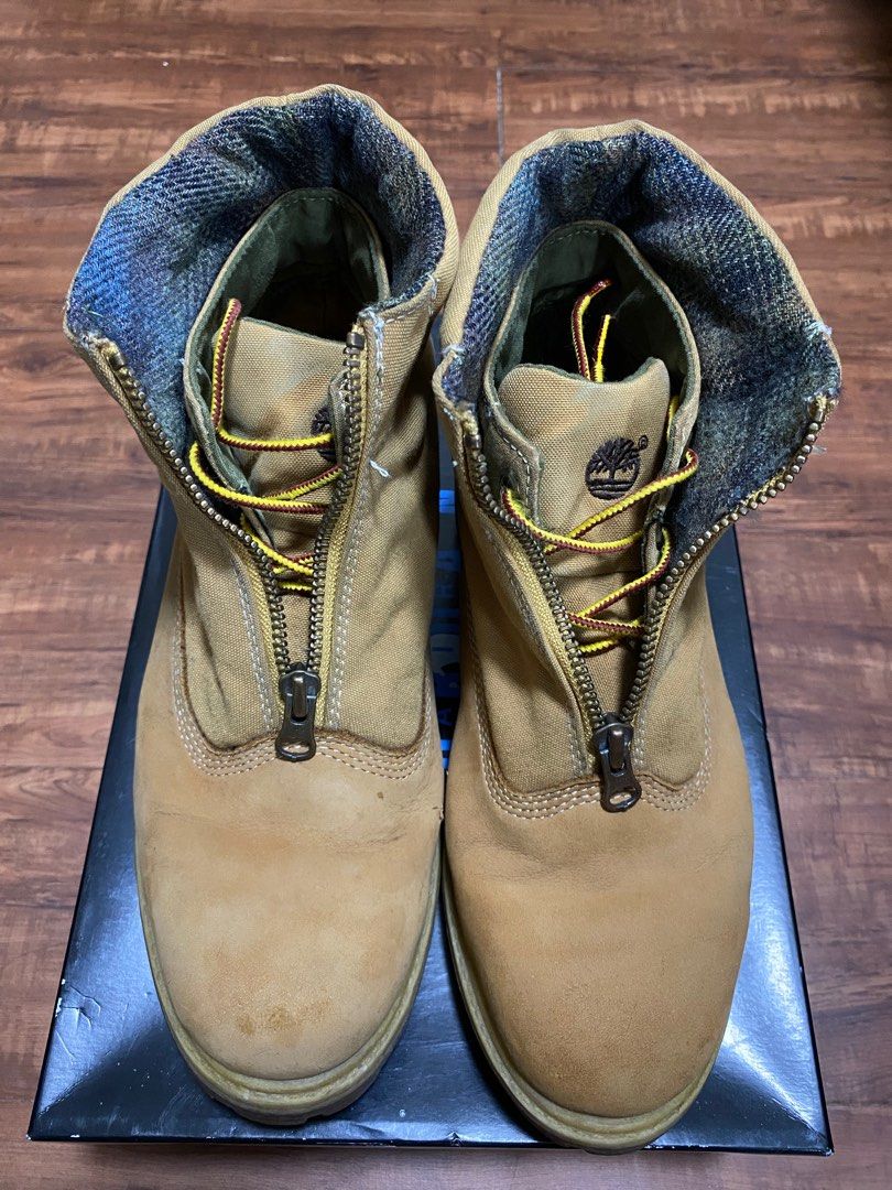Timberland Zip Up Boots, Men's Fashion, Footwear, Boots on Carousell