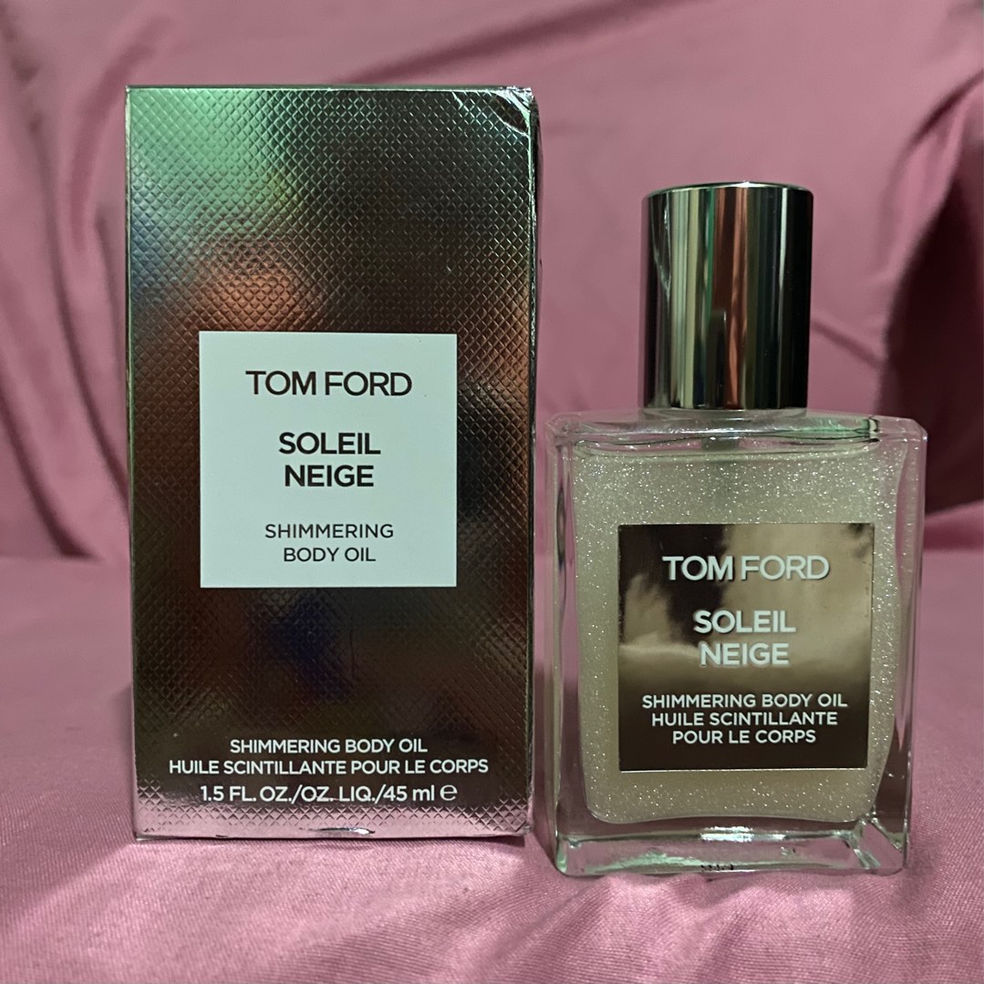 TOM FORD SOLEIL NEIGE SHIMMERING BODY OIL 45ml, Beauty & Personal Care ...