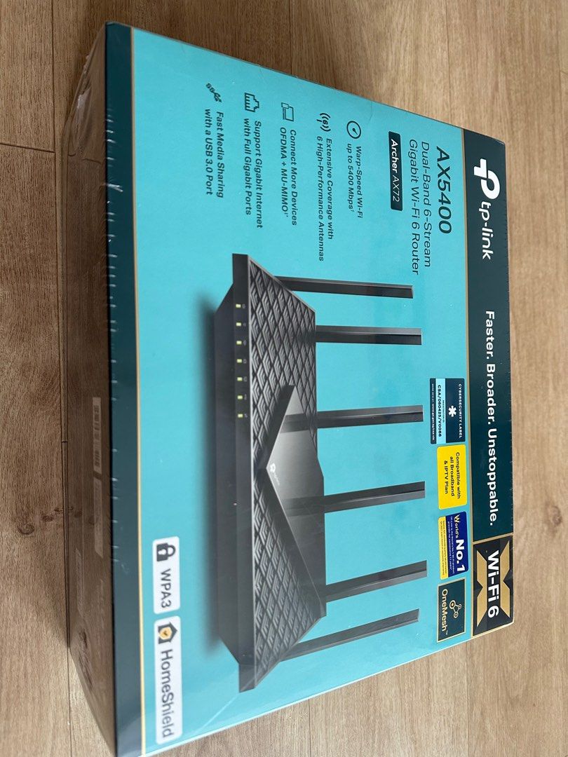 TP-Link Archer AX72 Router, Computers & Tech, Parts & Accessories ...