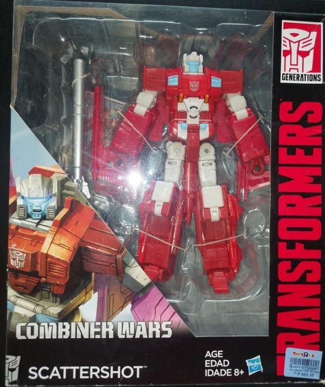 Transformers Generations Combiner Wars Voyager Class Scattershot Figure ...