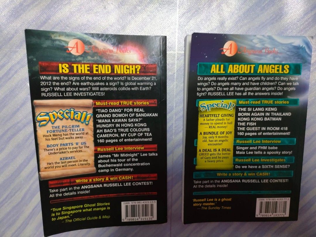 True Singapore Ghost Stories by Russell Lee, Hobbies & Toys, Books ...