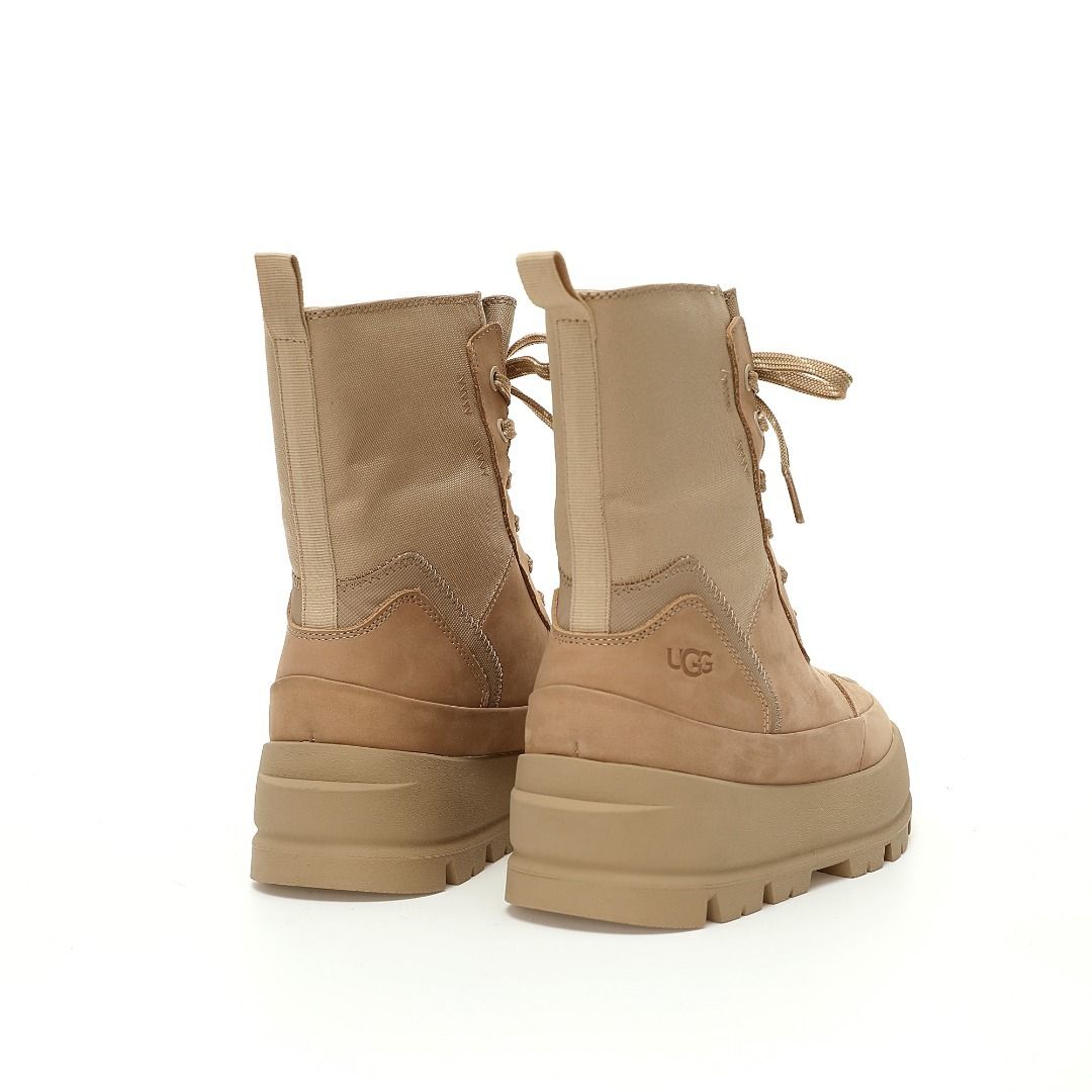UGG Lug Lace-Up Platform Boots, Women's Fashion, Footwear, Boots on ...