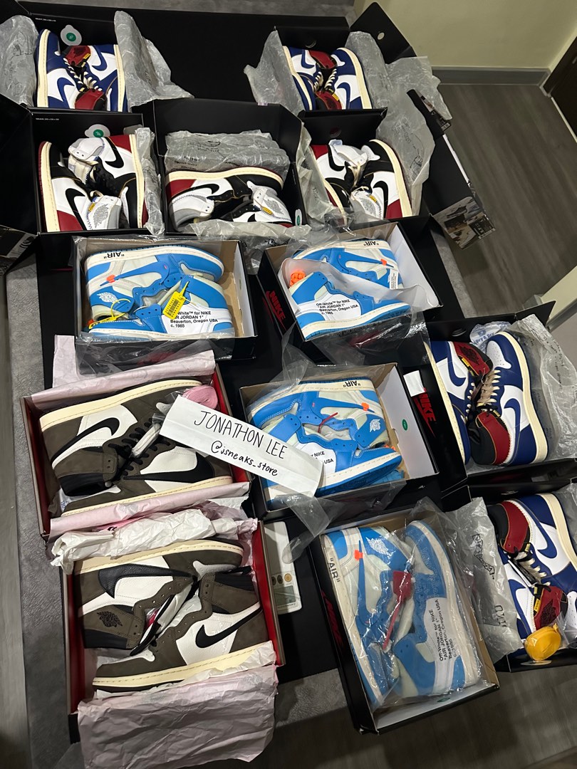 Union Air Jordan 1s, Men's Fashion, Footwear, Sneakers on Carousell