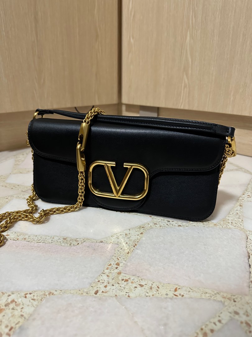 Valentino Loco Foldover, Luxury, Bags & Wallets on Carousell
