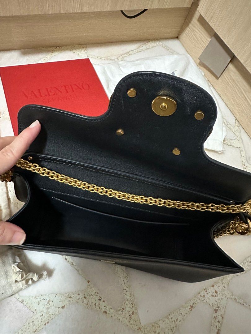 Valentino Loco Foldover, Luxury, Bags & Wallets on Carousell