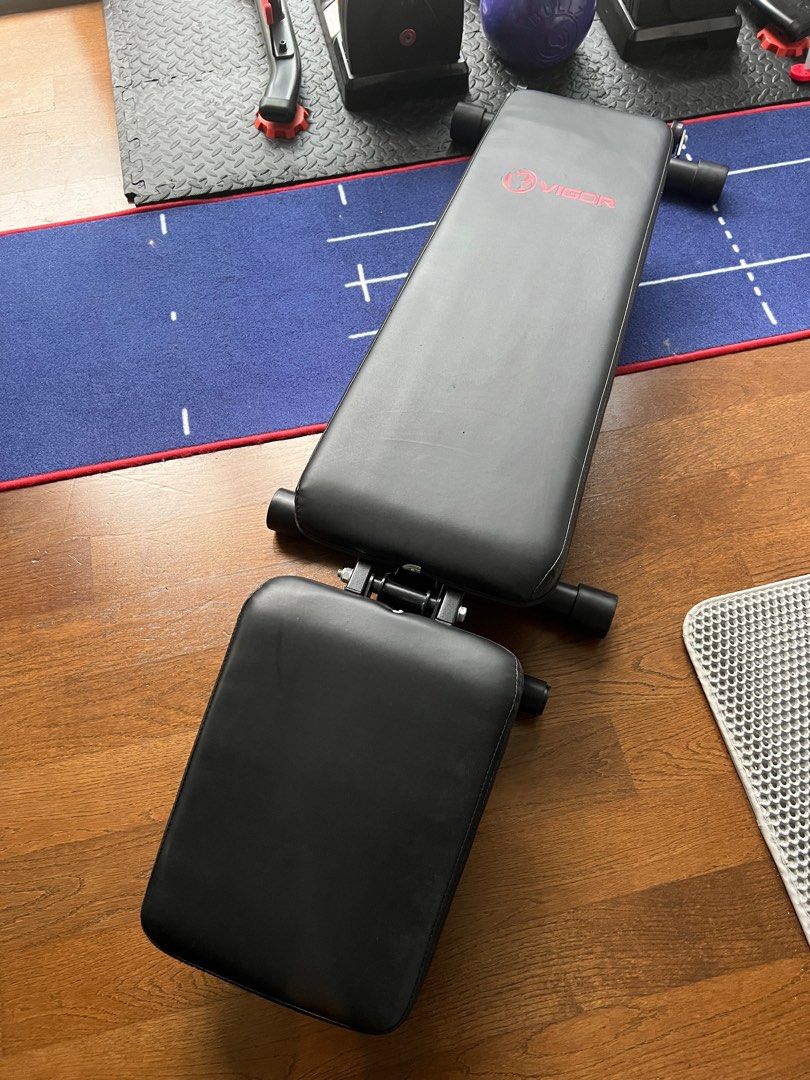 Vigor folding adjustable bench, Sports Equipment, Exercise & Fitness ...