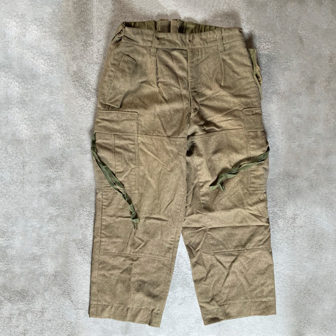 Vintage 70's Wool Military Pants, Men's Fashion, Bottoms, Jeans on ...