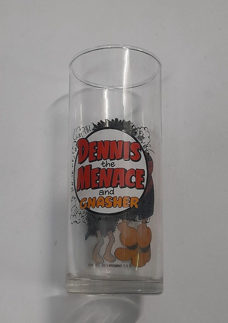Vintage Glass - Dennis the Menace and Gnasher, Hobbies & Toys ...