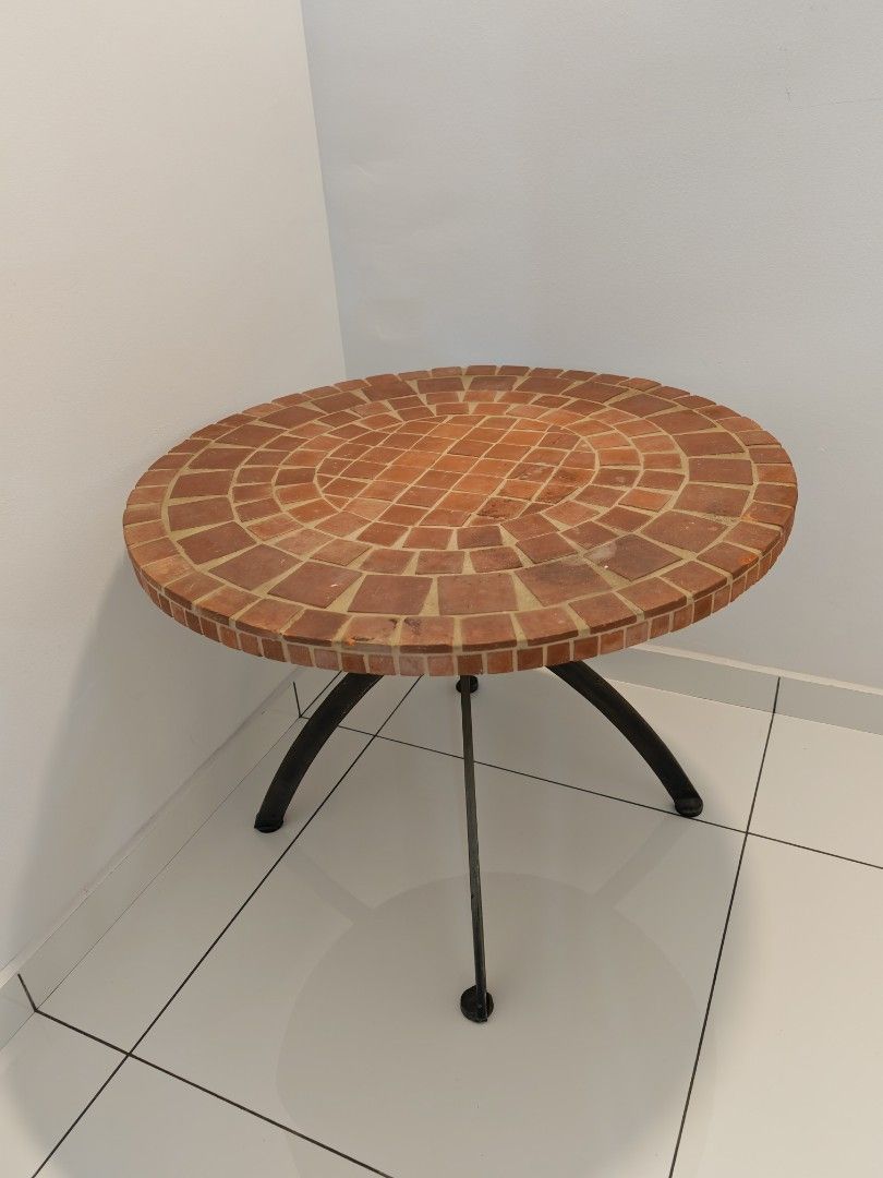 Vintage HDB styled Coffee table, Furniture & Home Living, Furniture ...