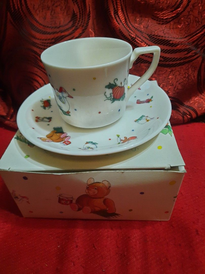 Vintage KFC espresso cup and saucer gift set, Furniture & Home Living ...