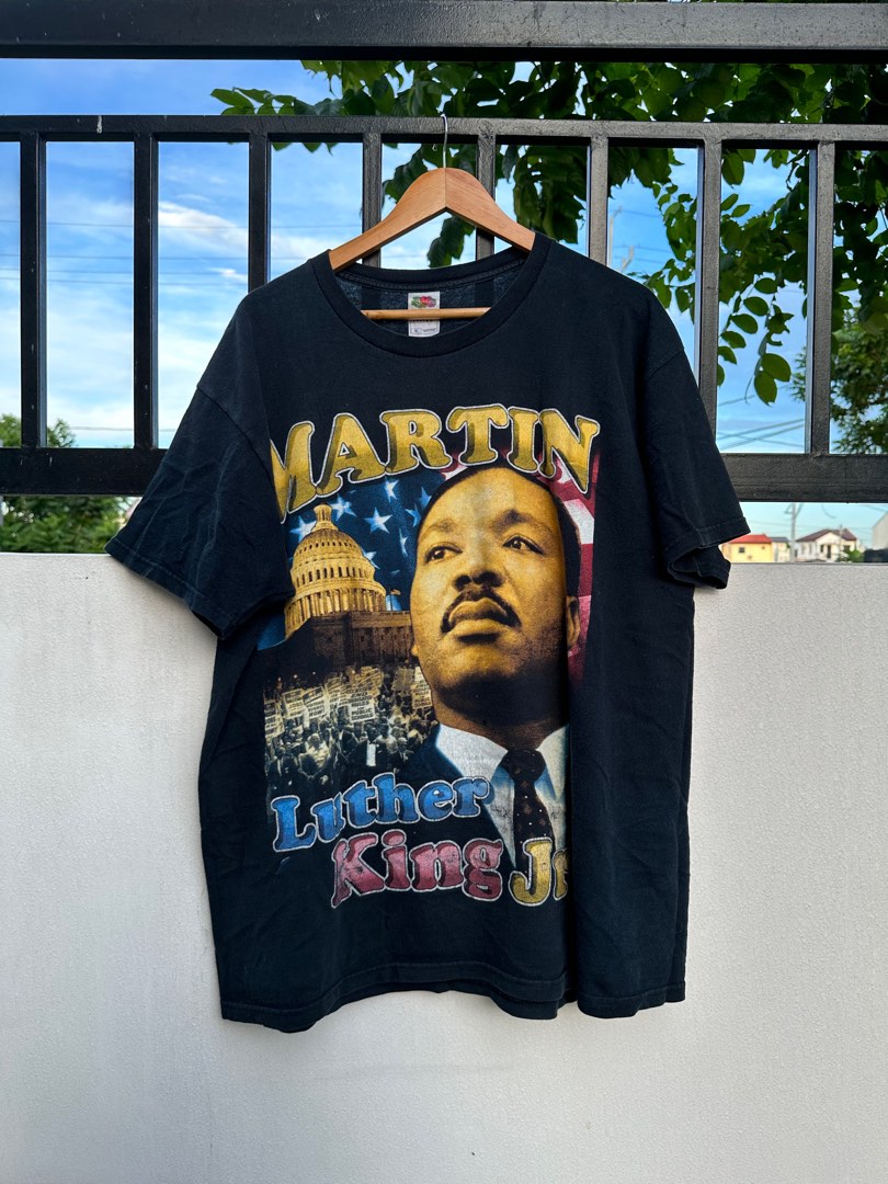 Vintage Martin Luther King Jr Rap Tee, Men's Fashion, Tops & Sets ...