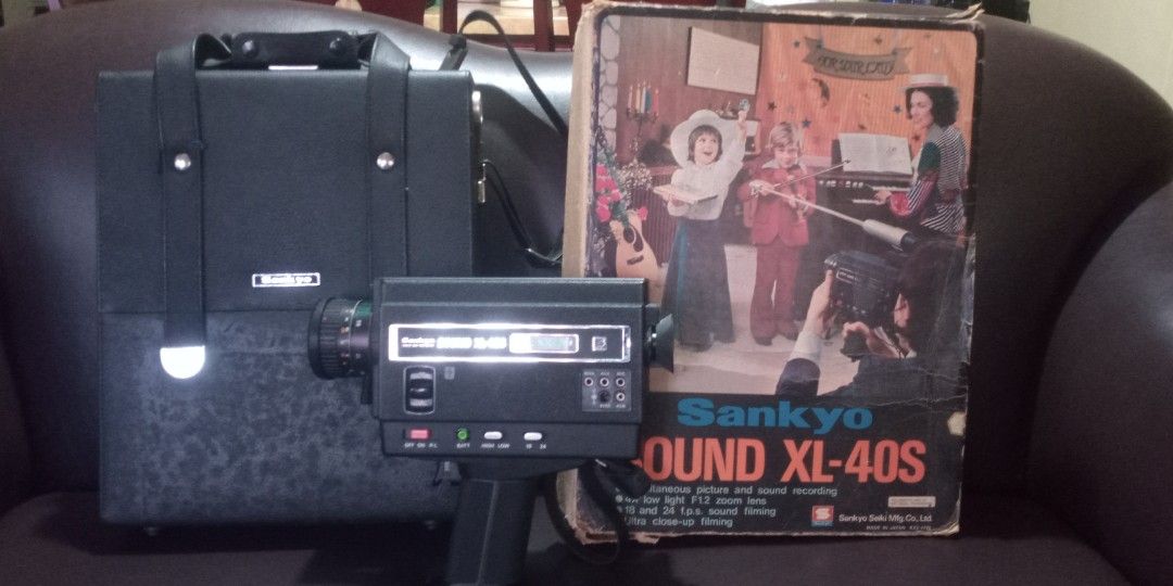 Vintage Sankyo XL-40S Movie 8 Camera, Photography, Video Cameras on ...