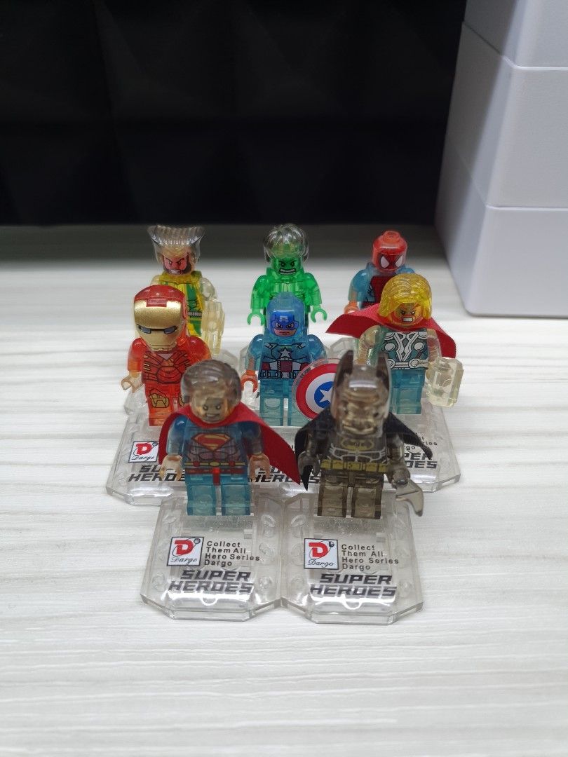 Vintage translucent custom lego, Hobbies & Toys, Toys & Games on Carousell